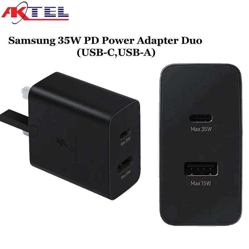 Samsung 35W PD Power Adapter Duo // Brand New Set // With Warranty ...