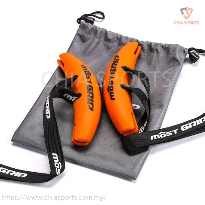 MOST GRIP Premium Handles Pull-up Chin-up Back Row Strength Training ...