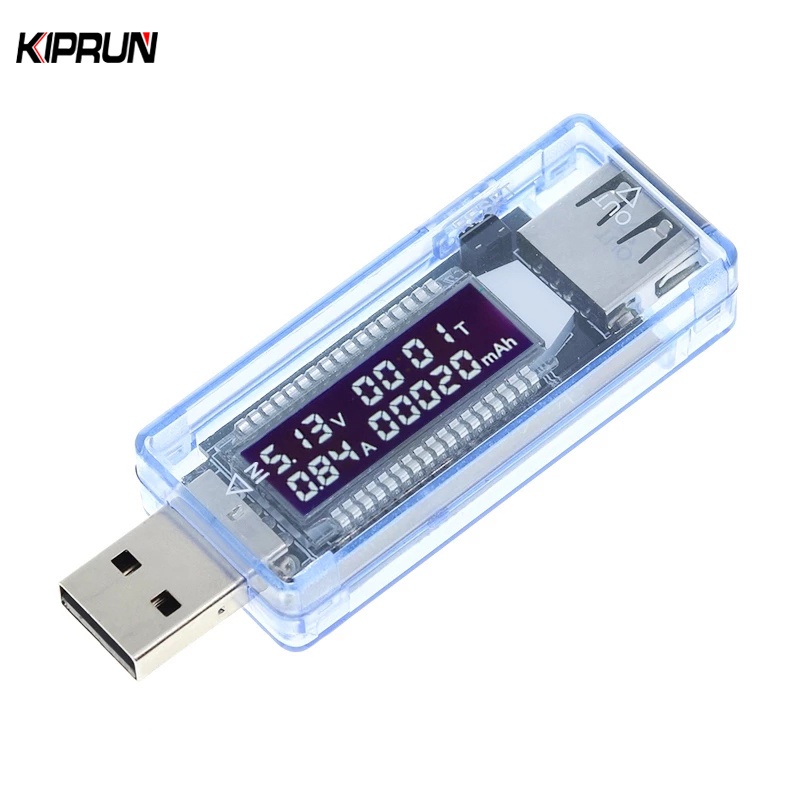 KIPRUN USB Current Voltage Capacity Tester Volt Current Voltage Detect ...