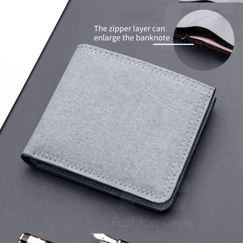 2024 New Men's Coin Purse Credit Card Holder Short Wallet Japanese ...