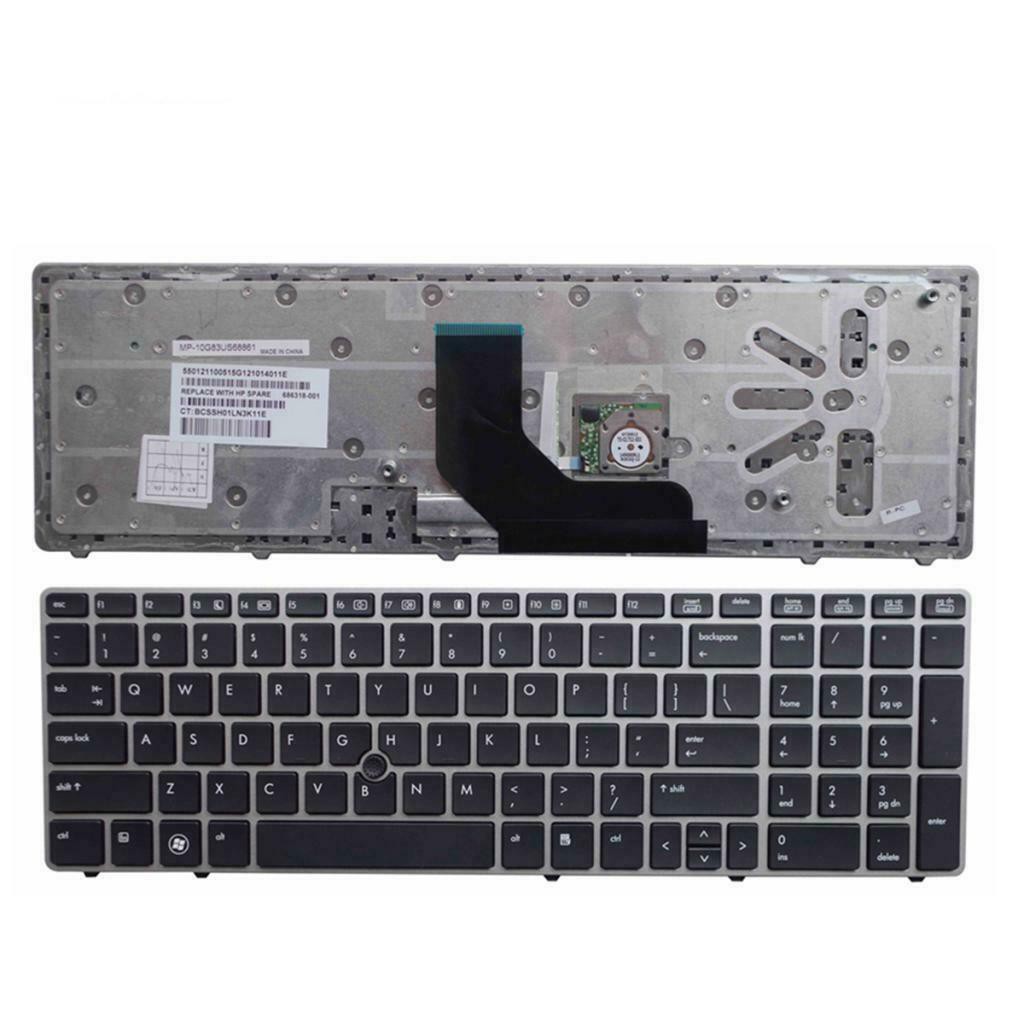 Hp 8560p 8570p Laptop Keyboard WITH MOUSE | Shopee Singapore