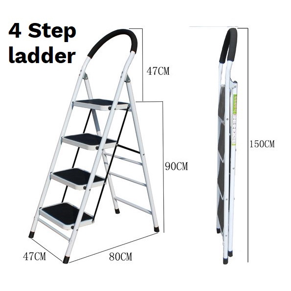 👍CHEAPEST!!!👍 Step Ladder Foldable 2,3,4 steps | Shopee Singapore