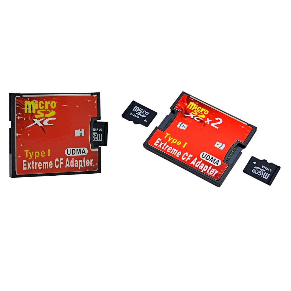 CF Compact Flash to Micro SD TF Card Converter Adapter | Shopee Singapore