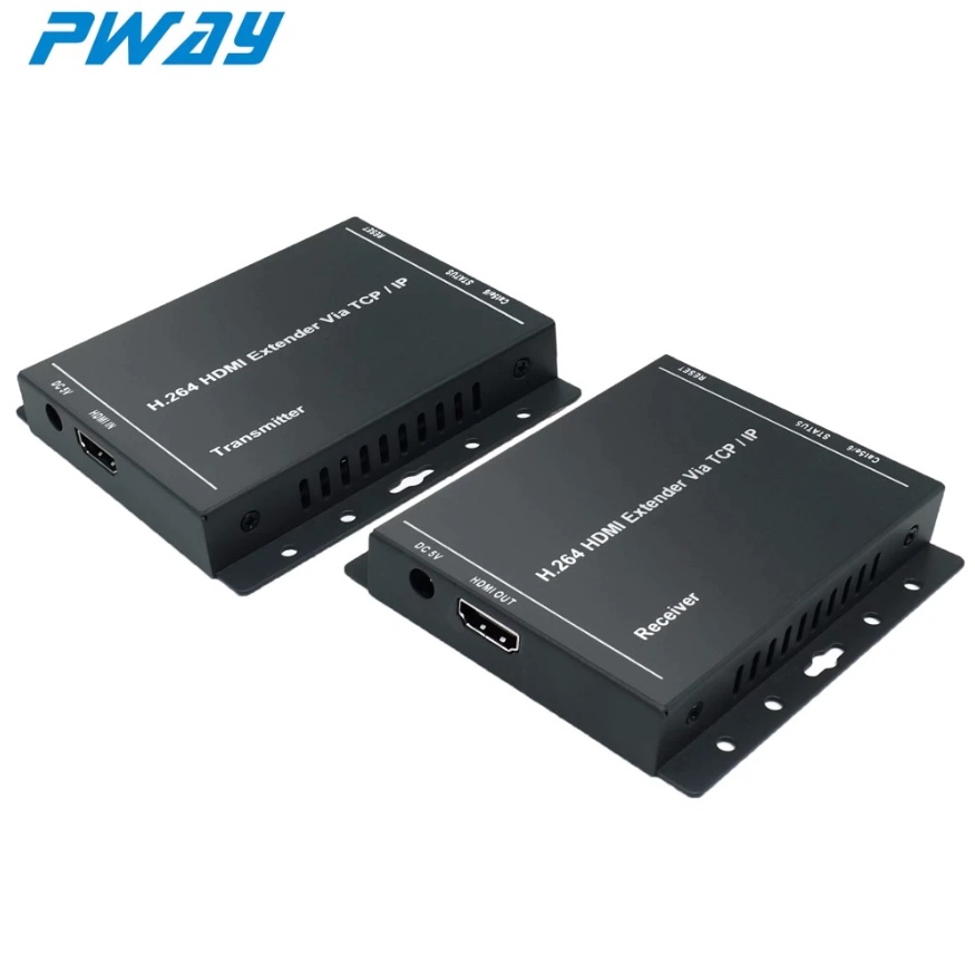 PWAY HDMI Extender Over IP RJ45 492FT/150M Transmission Supports Over ...