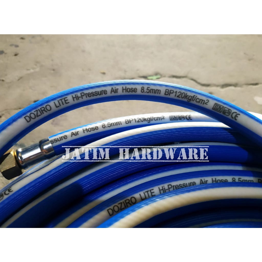 HIJAU HITAM 100m Lite blue/green Compressor Hose/yellow black 5 layer ...