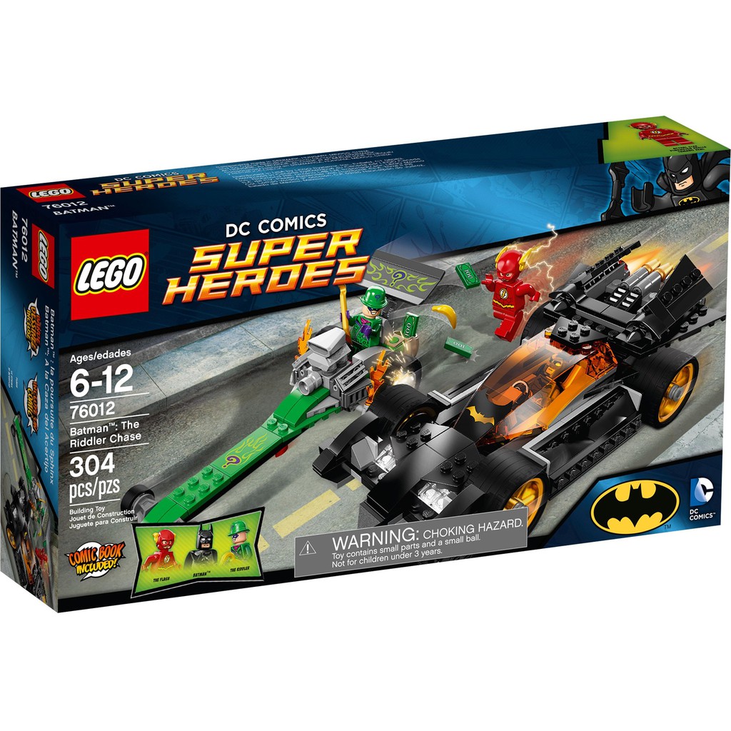 Lego 76012 - Batman: The Riddler Chase (Super Heroes DC Comics Flash ...