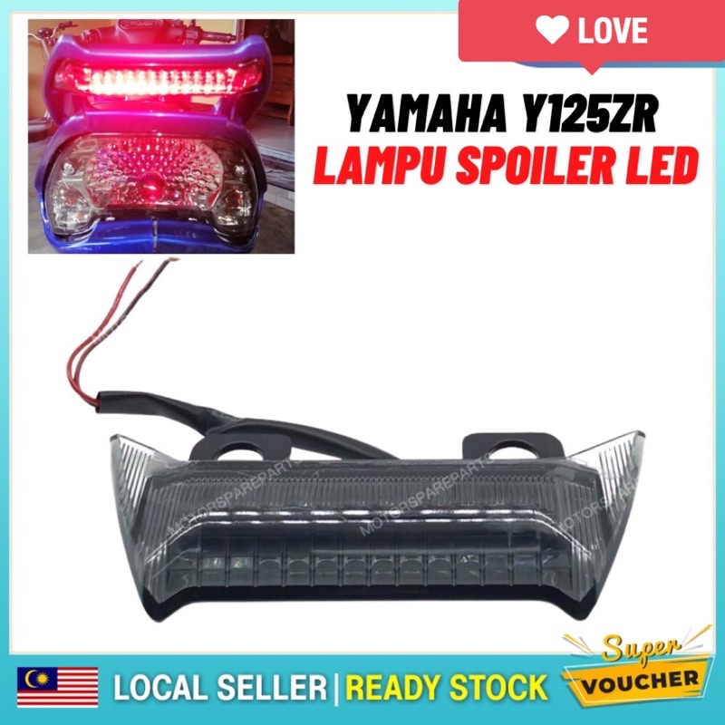 Lampu Spoiler 125zr /125z Lampu spoiler led merah /125zr spoiler lamp ...
