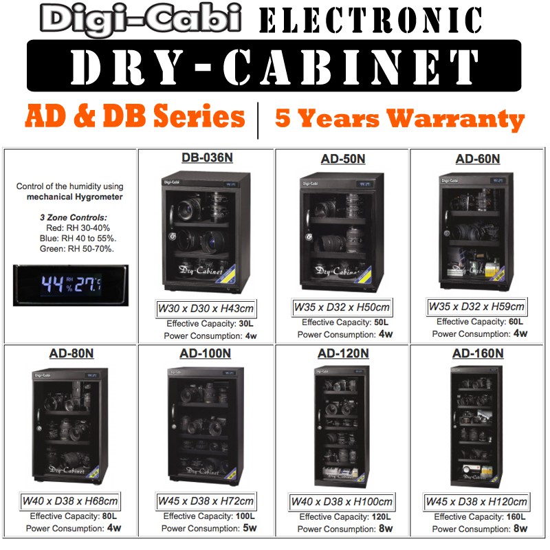 AD & DB Series Digi Cabi Electrconic Dry Cabinet | Shopee Singapore