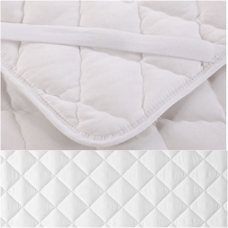 Cotton Mattress Protector Elastic Band sofe&comfy Anti Mite Breathable ...