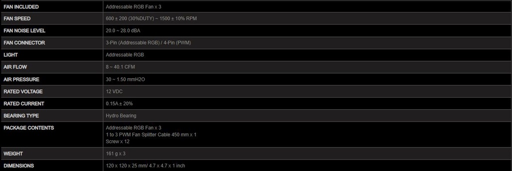 MSI MAG FX12A-3 3 x 120mm ARGB Fan (PWM) 3 FAN PACK (1 YEAR WARRANTY BY CORBELL TECHNOLOGY PTE ...