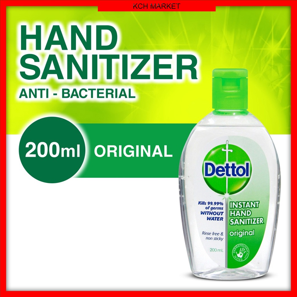 DETTOL INSTAND HAND SANITIZER KILLS 99.99% OF GERMS WITHOUT WATER (50ML ...