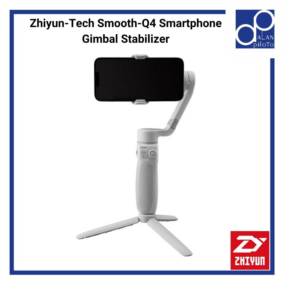Zhiyun-Tech Smooth-Q4 Smartphone Gimbal Stabilizer - (18 months warranty) | Shopee Singapore