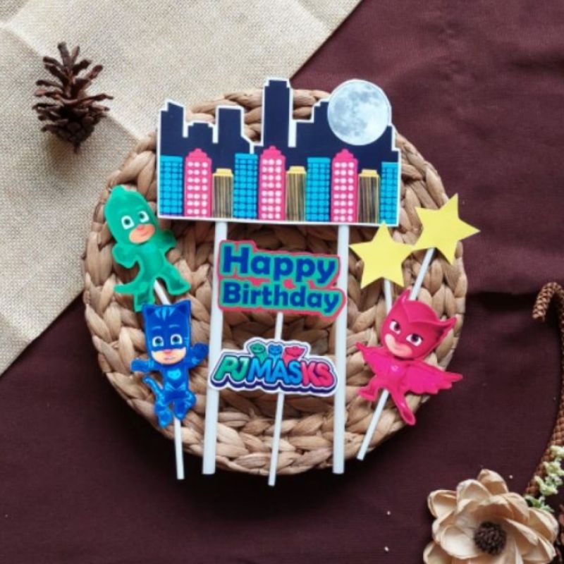 Topper toper decoration skewer cake rice cake tumpeng pudding birthday ...
