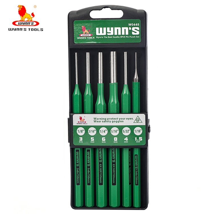 WYNNS Pin Punch Centre Punch Chisel Tool Kit Set Machinery Maintenance ...
