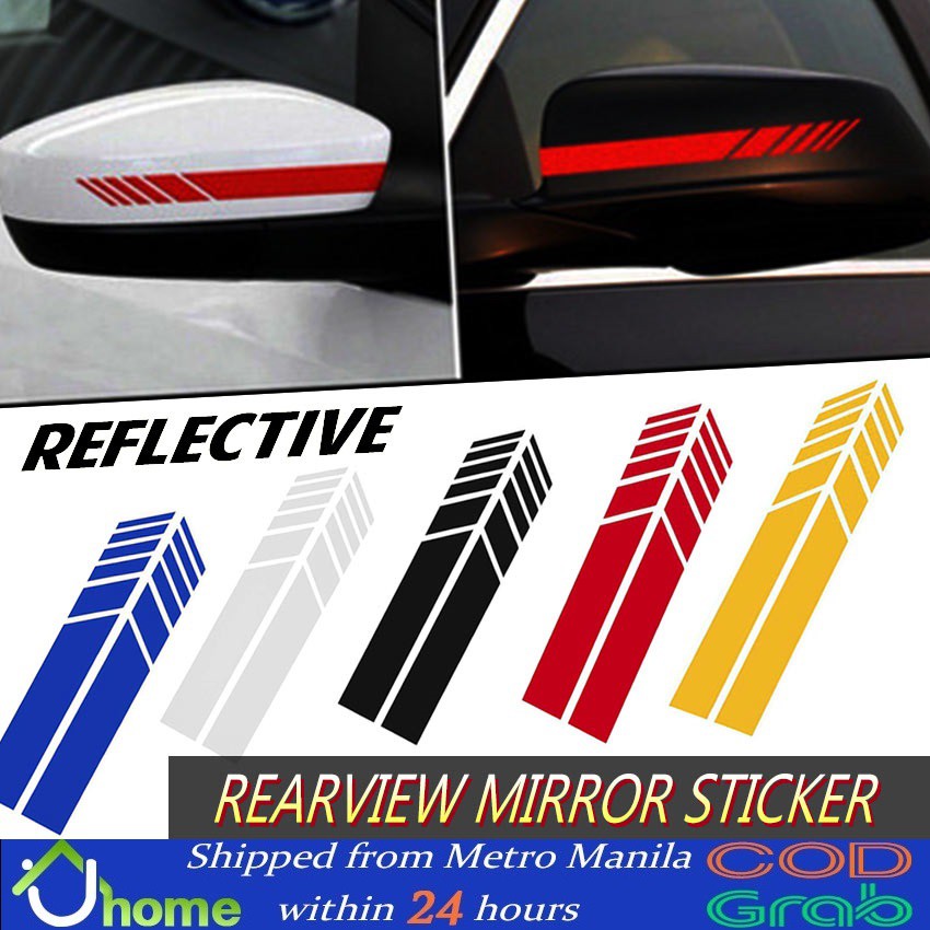 【SOYACAR】Car Sticker Car Styling Rearview Side Mirror Decal Stripe Car ...