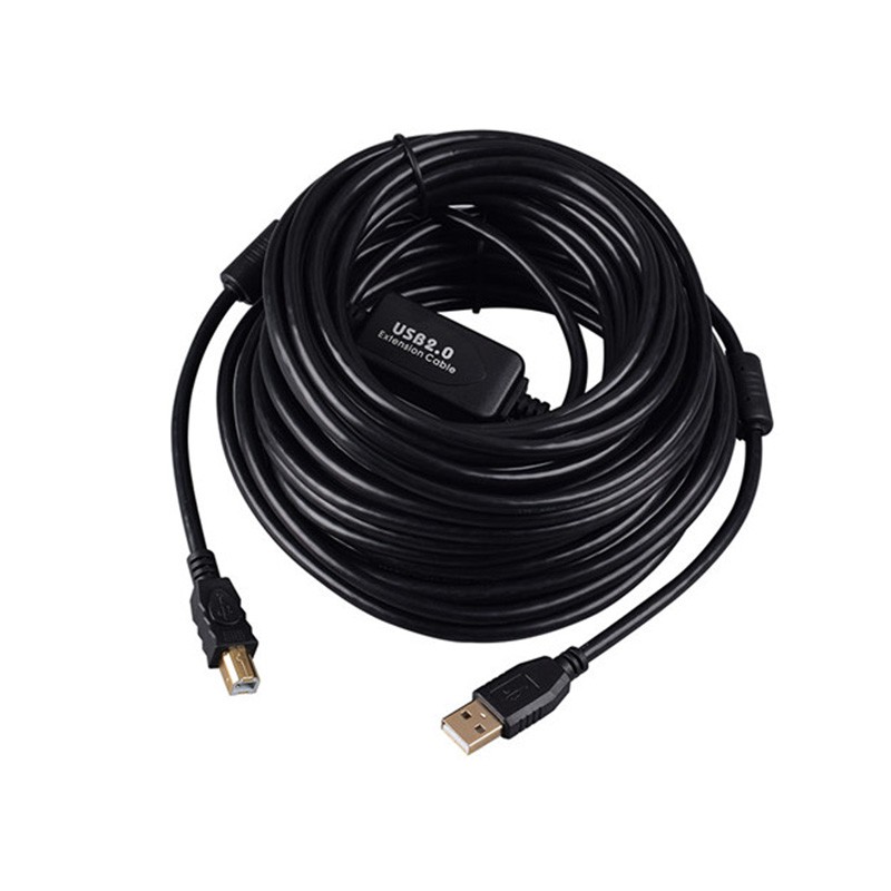 10m/15m/20m Gold Plated USB 2.0 Printer Cable Repeater Amplifier with ...