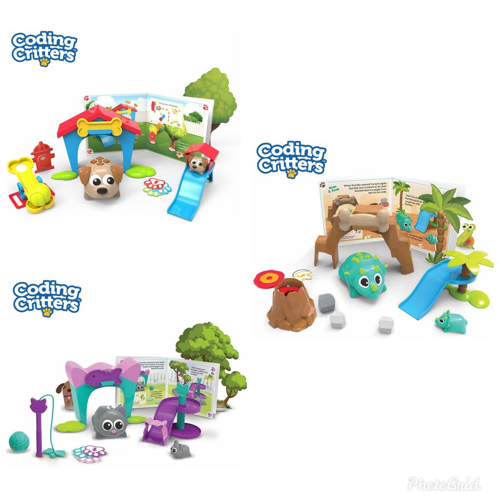 Learning Resources Coding Critters-Ranger & Zip / Rumble & Bumble ...