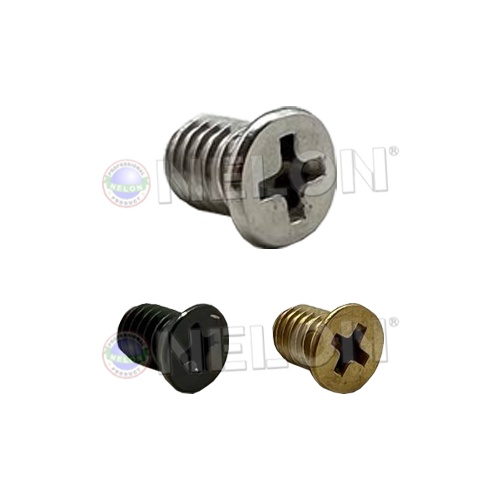 NELON SUS-304 Screws (M6x10mm) per Piece - Countersunk (+) Phillips ...