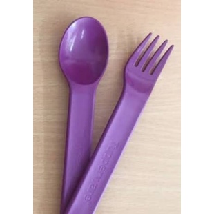 Tupperware Cutlery (spoon and fork) | Shopee Singapore