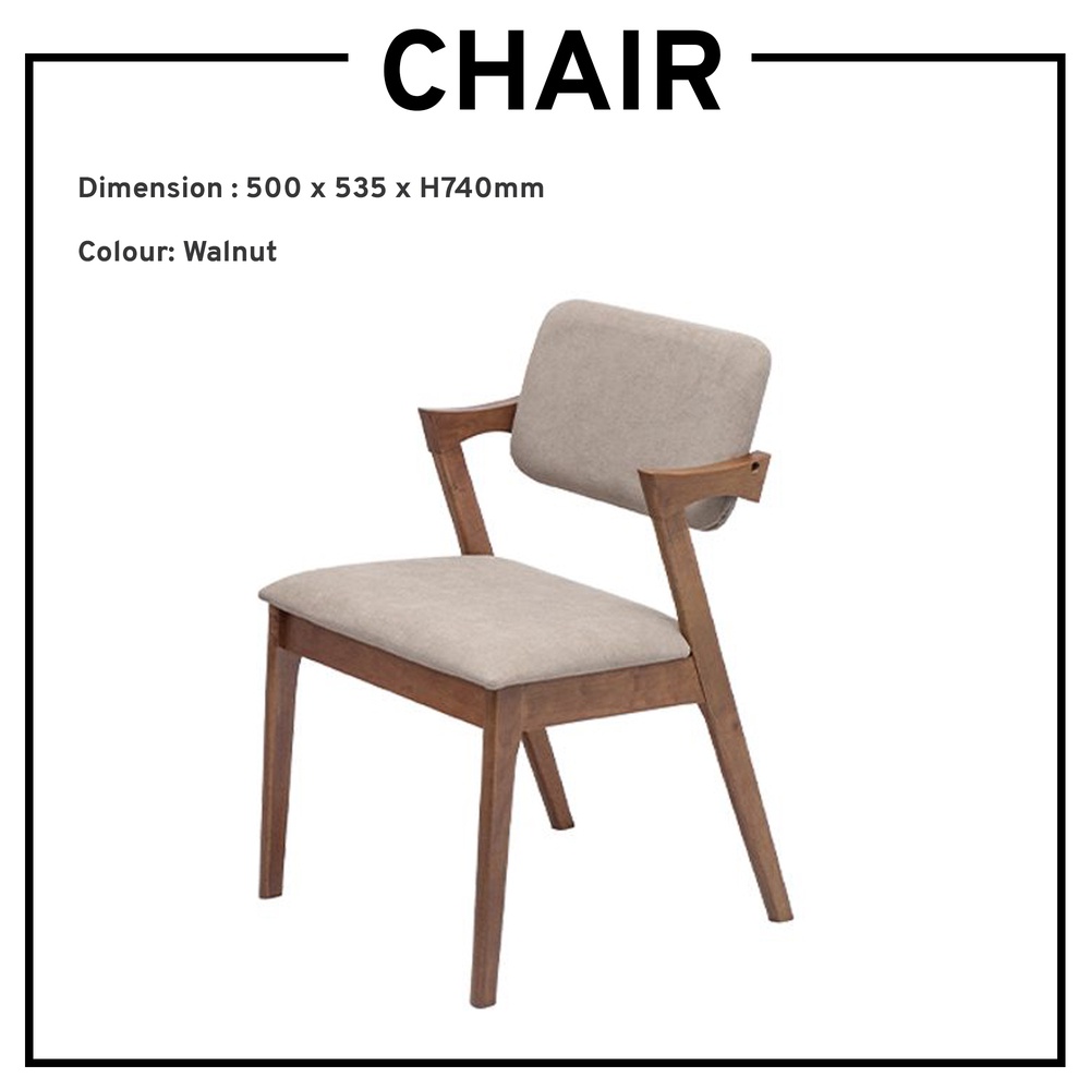 DINING ARM CHAIR/KITCHEN DINING FURNITURE/CAFE RESTAURANT CHAIR/WOODEN ...