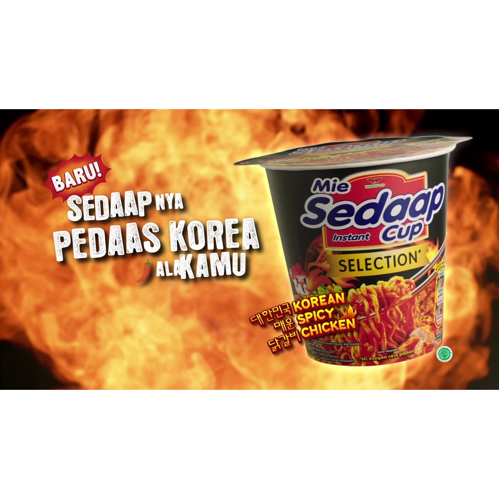MIE SEDAP INSTANT CUP KOREAN SPICY CHICKEN 81G x 24's CUP ( 1 BOX) | Shopee Singapore