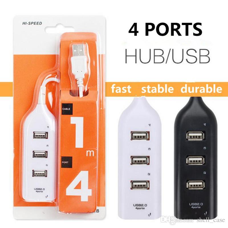 USB Hub 4 Port 4in1 (Black/ White) | Shopee Singapore