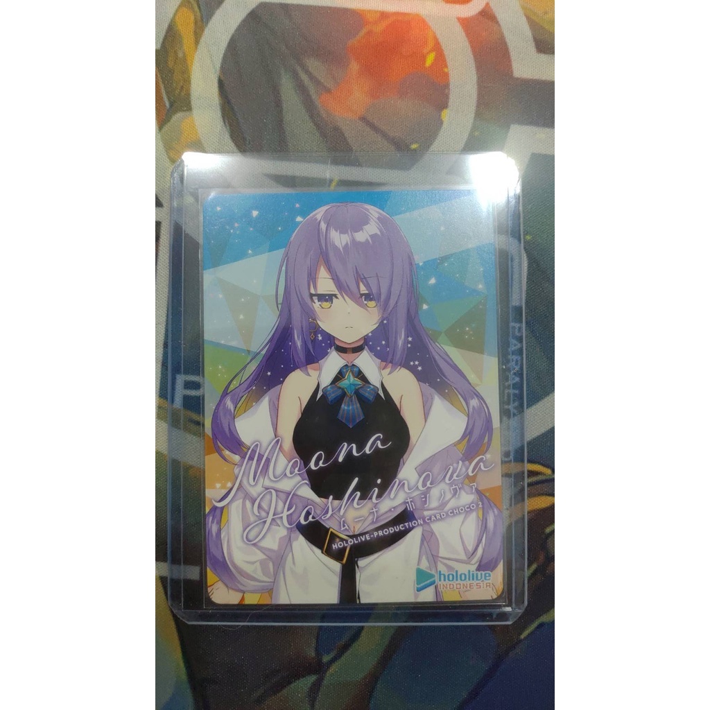 {Hololive IN Card} Hololive Card Choco Moona Hoshinova Tonic Indonesia Chocolate | Shopee Singapore