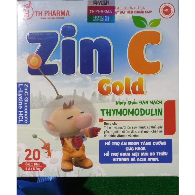 Zin C Gold - increase resistance, reduce fatigue, eat well (box of 20 ...