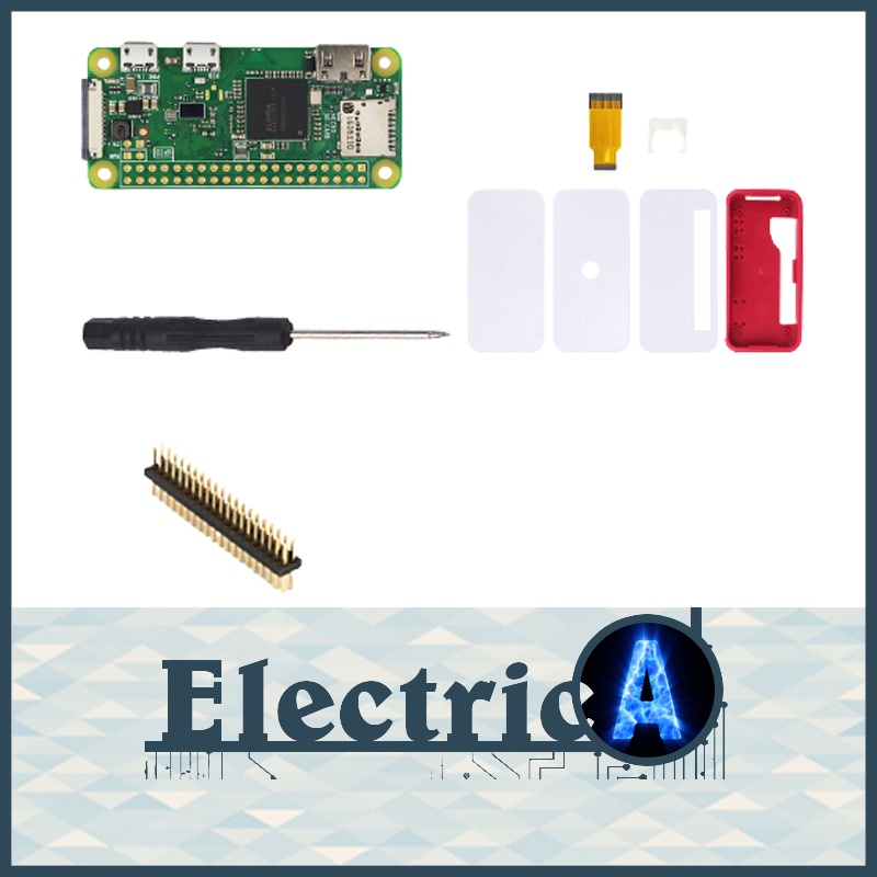 Raspberry Pi Zero Zero/W 1.3 Free Casing + Screw Driver + 40pin Header ...