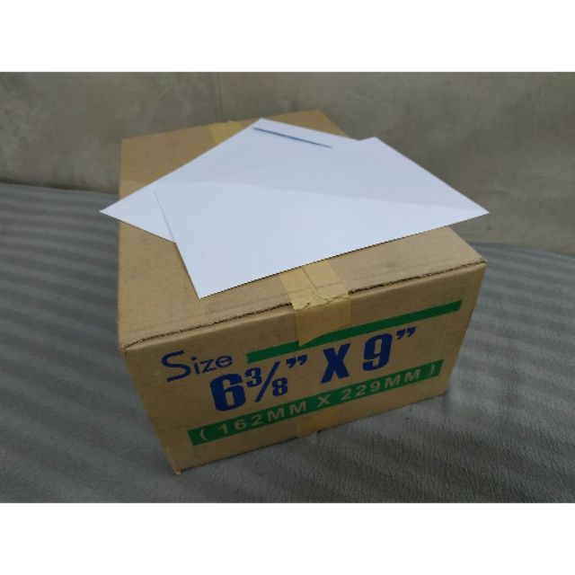 A5 White Envelope 162mm x 229mm | 6 3/8" x 9" Sampul Putih | Shopee ...
