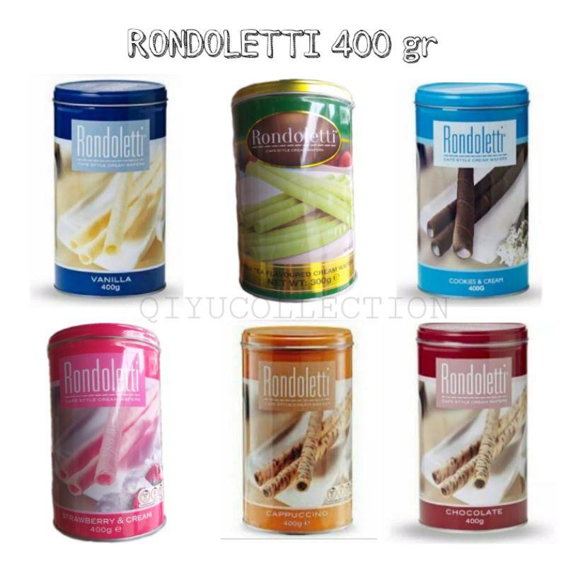 RONDOLETTI ASTOR SHIPPING TO ALL OF INDONESIA WAFER ROLL 400GR | Shopee ...