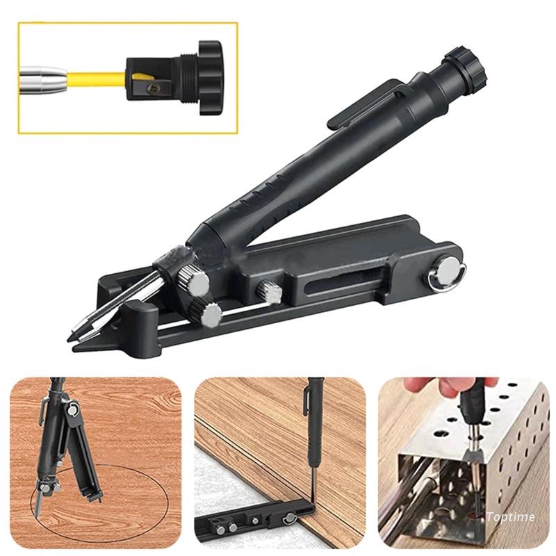Top Woodworking Compass Tool Line Drawing Tool Adjustable Outline Line ...