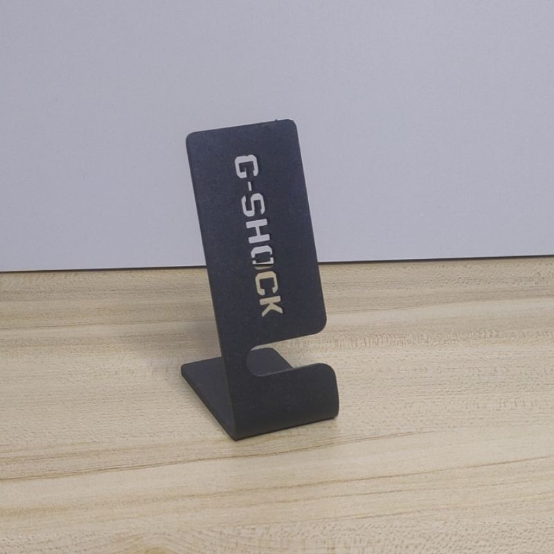 G-Shock Stand Stainless Steel Mate Black 3mm Watch Display | Shopee ...