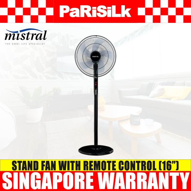 Mistral MSF041R Stand Fan with Remote Control (16inch) | Shopee Singapore