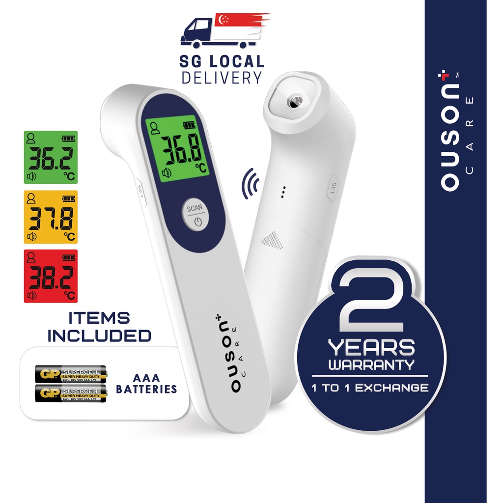 [LOCAL READY STOCKS] OUSON+ CARE Contactless Infrared Digital ...