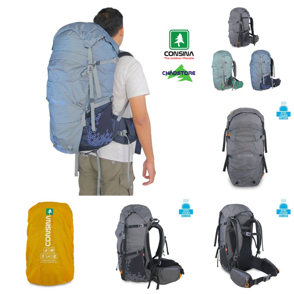 Consina Rocamadour Travel Backpack Mountain Carrier Bag | Shopee Singapore