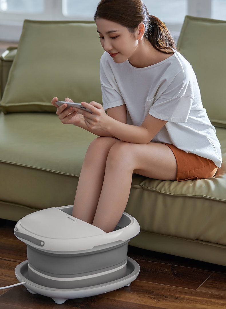 Philips Foot Tub | Massage Foot Basin | Foldable | Adapter Provided ...