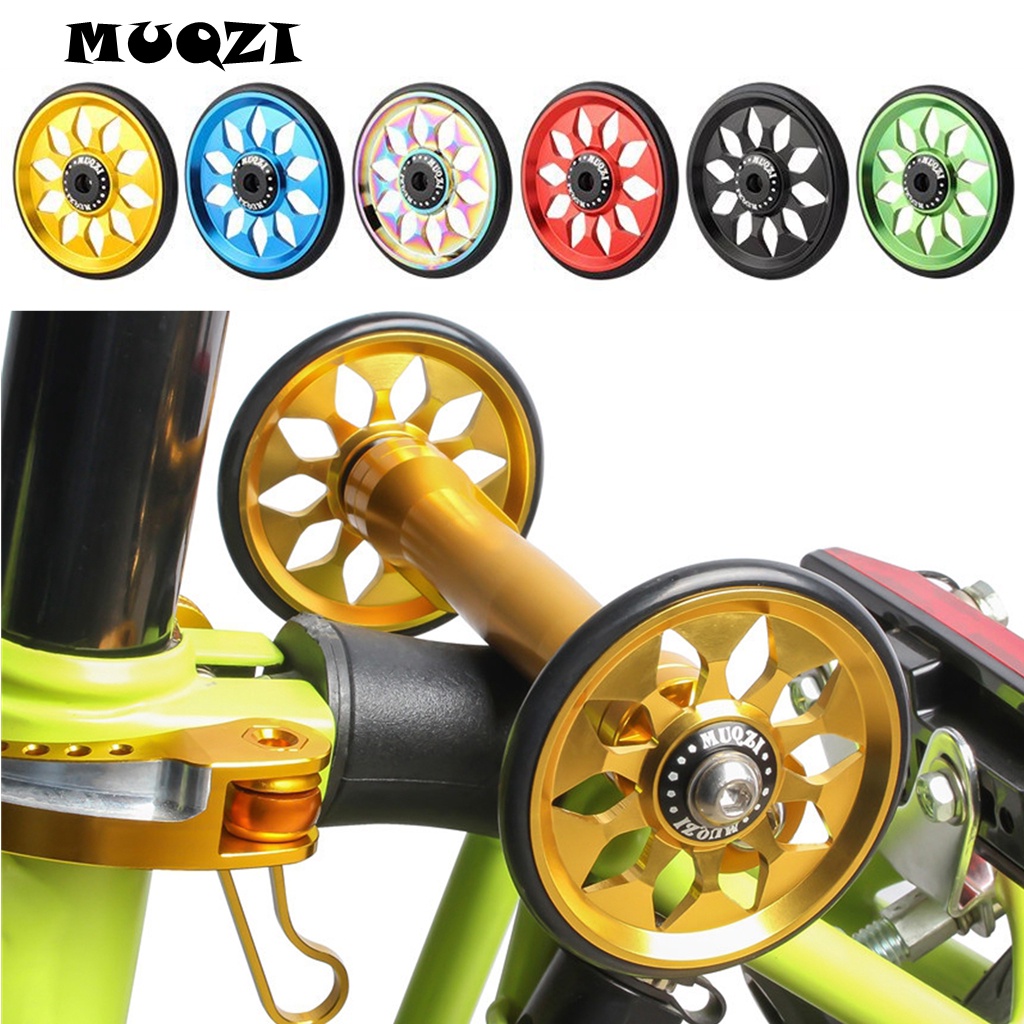 wheel CNC Ultralight Aluminum Bearing Double Wheel Rear Triangle Shelf ...