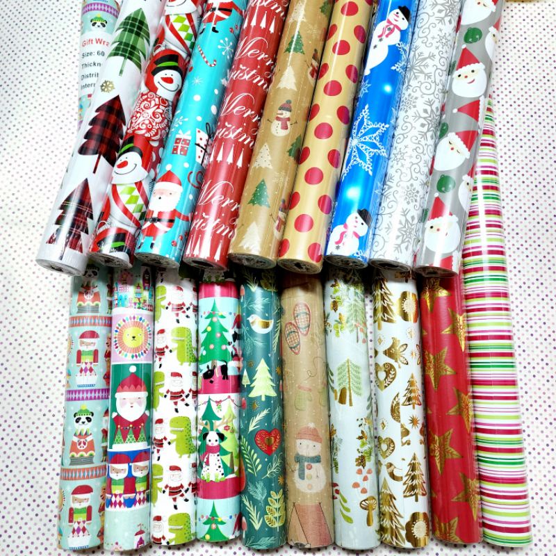 [5 Meter Roll] [WRP 14] Rolled Wrapping Paper | Gift Wrapper ...