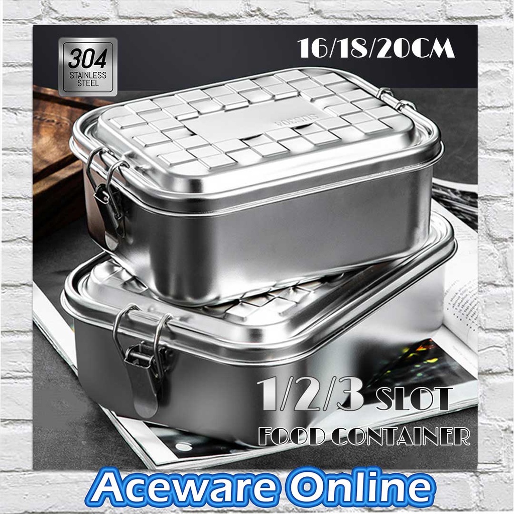 GERMANY QUALITY SUS304 Stainless Steel Lunch Box Bento Box Food ...