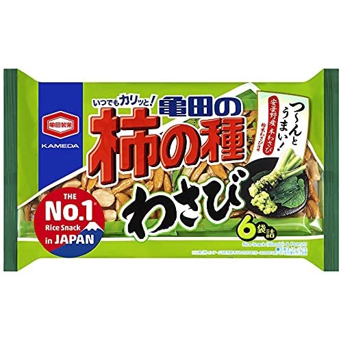 【Direct from Japan】 Japan Kameda Kaki No Tane Rice Cracker with Peanuts ...