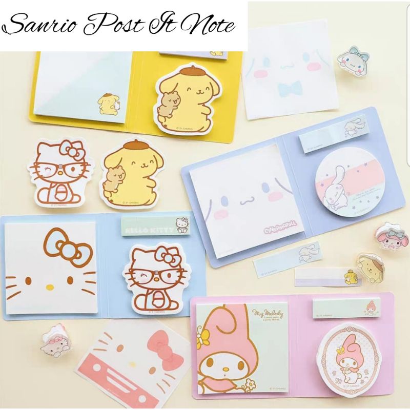 Sanrio post it note cute cartoon Hello Kitty My Melody small student ...