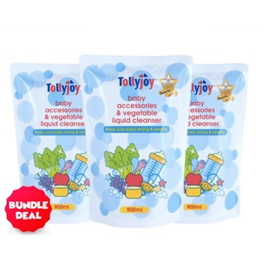 Tollyjoy Baby Accessories and Vegetable Liquid Cleanser (3 Refill ...