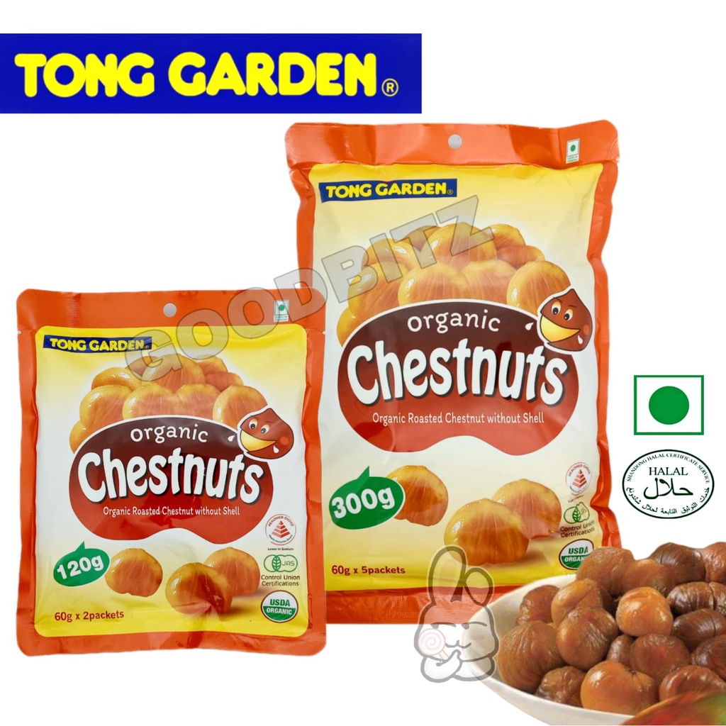 Tong Garden Oraganic Roasted Chestnuts Without Shell / Peeled Chestnut ...