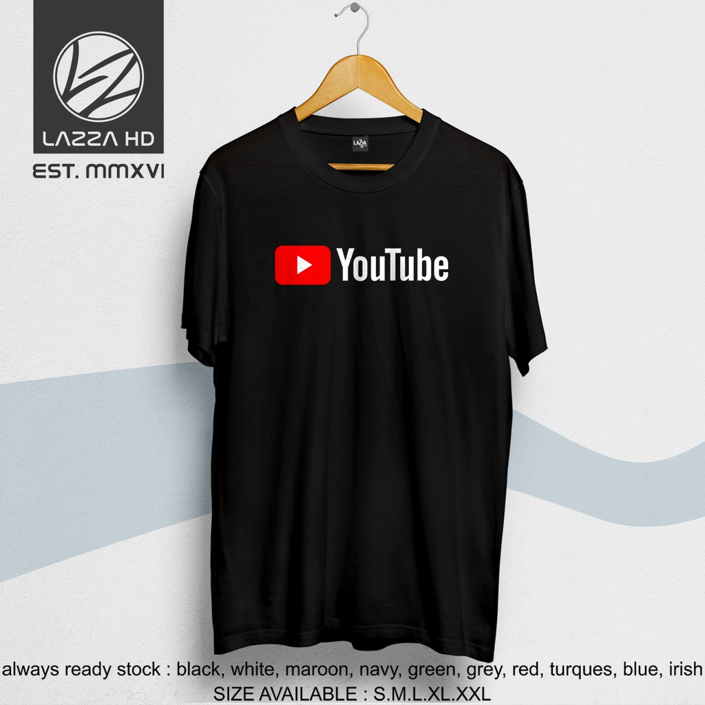 T-shirt YOUTUBE Distro YOU TUBE CHANNEL CONTENT CREATOR Latest LOGO ...