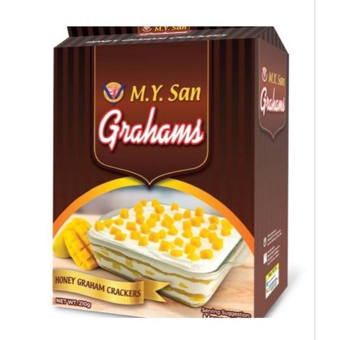 Philippine product MY San Graham honey Crackers 200g | Shopee Singapore