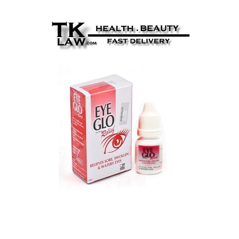 Eye Glo Relief Eye Drops 10ml | Shopee Singapore