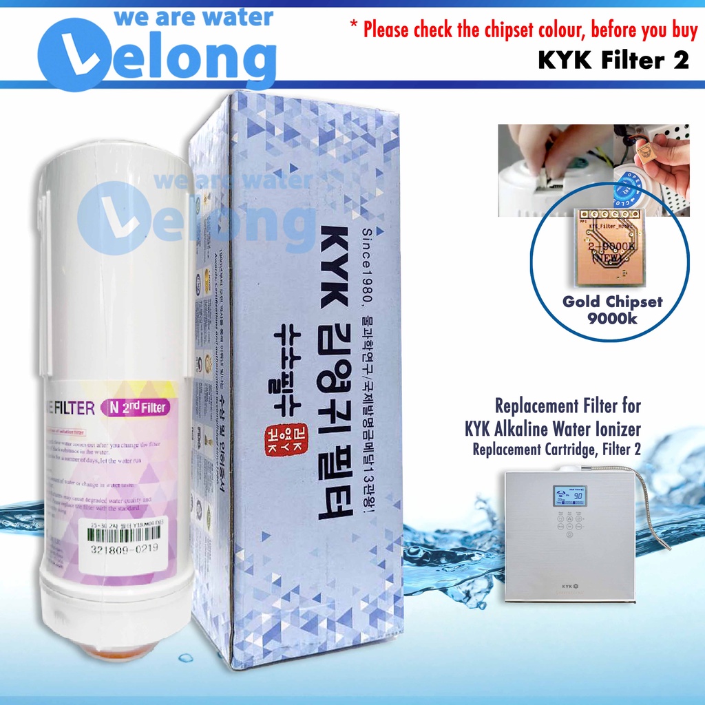 KYK Replacement Filter Alkaline Water Ionizer Filter 2, Replacement filter 2 for kyk ioniser ...
