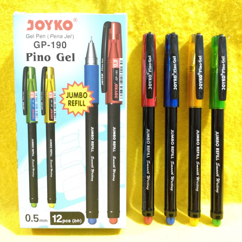 Pino Gel pen Joyko GP-190 / Gel pen 0.5mm (1 pcs) | Shopee Singapore