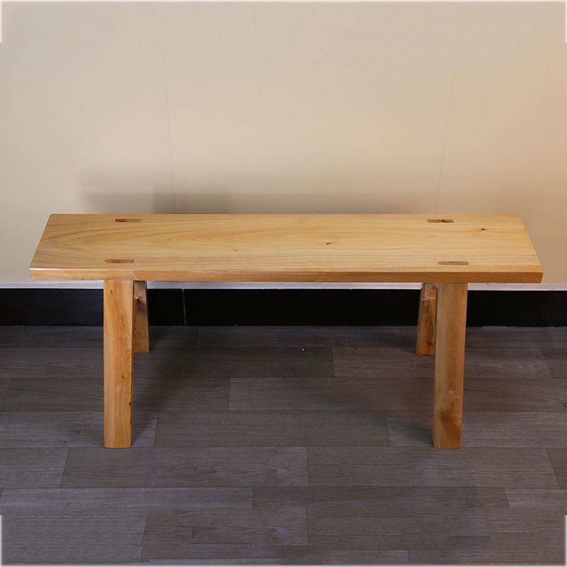 Solid Wood Cedar Bench Dining Stool Dining Table Long Bench Modern ...